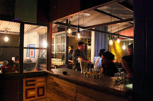 The Bar at Migas: Drinks and Dancing Moves Downstairs | the Beijinger