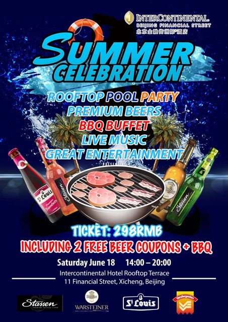Premium Beer & BBQ Pool Party | the Beijinger